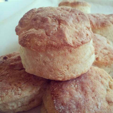 Sky-High Buttermilk Biscuits | Mom-Makes...